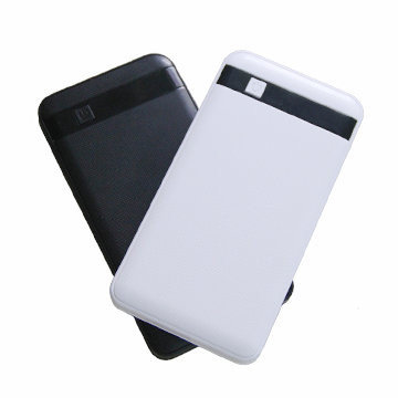 Rechargeable 8000mAh Li-polymer Portable Mobile Power Bank with LCD Screen