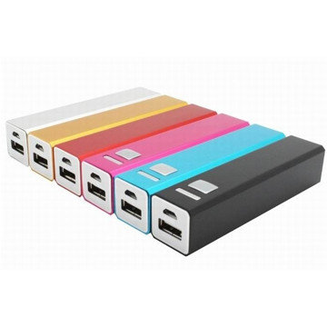 Rechargeable Travel Portable Backup 2600mAh Mobile Li-ion Power Bank