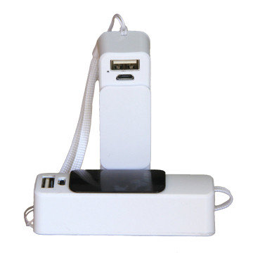 Square External Rechargeable Cellphone Li-ion  2600mAh Power Bank for Mobile
