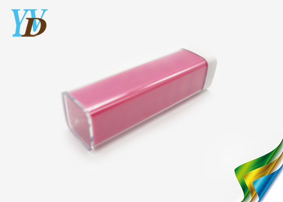 Blue Portable Smartphone Power Pack 2600mAh Lipstick Style ROHS / FCC