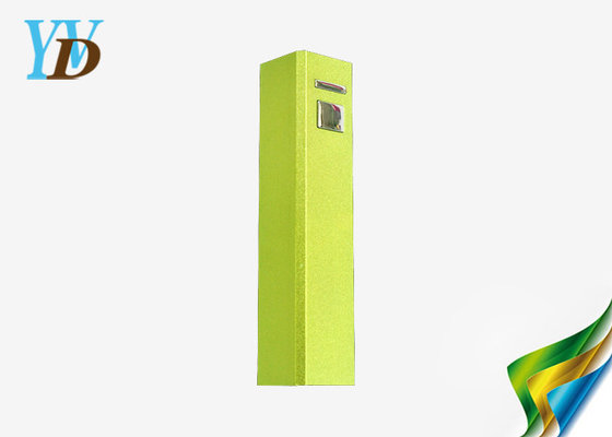Rechargeable Smartphone Power Pack , 2600 mAh Aluminum USB Smart Power Bank