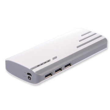 Outdoor Travel Office Gaming Backup Gray High Capacity Power Bank 13000mAh