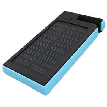 USB Travel Charger Solar Panel Power Bank for iPhone / Samsung Mobile