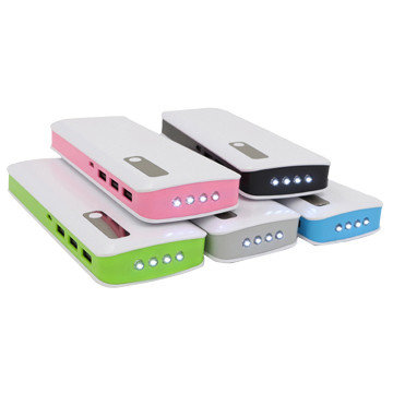 3 USB 이동할 수 있는 휴대용 힘 은행 4 악센트 가벼운 13000mAh 건전지 팩