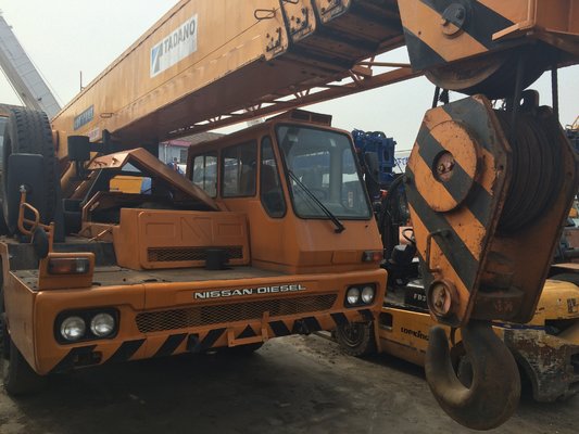 50 Ton Tadano Used Truck Crane Year 1990 Yellow Used Mobile Crane