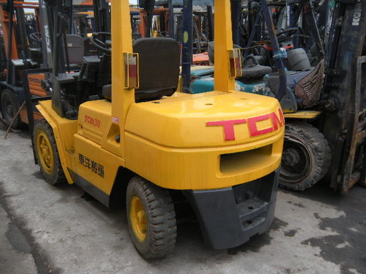 New Painting  3 Ton Used Forklift Trucks / Second Hand Forklifts