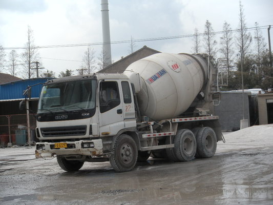 Used Concrete Mixers ISUZU 8cbm Second Hand Cement Mixer