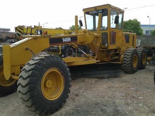 Used Caterpillar Cat 140h Motor Grader185hp With Ripper 6 Air Cylinder