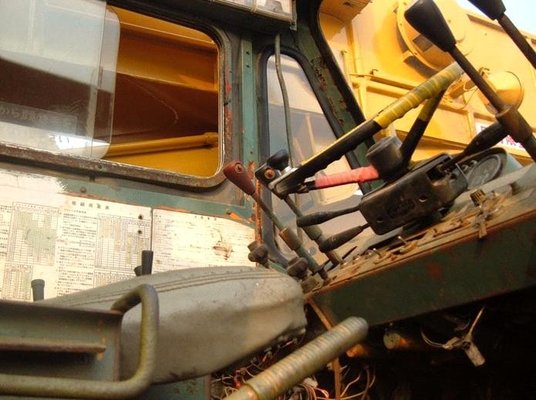 Used Rough Terrain Crane 4 Booms Kato KR25H 25 Ton Model 6D14T