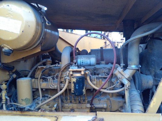 Komatsu 611 Used Motor Grader Second Hand Wheel Loaders 12500kg