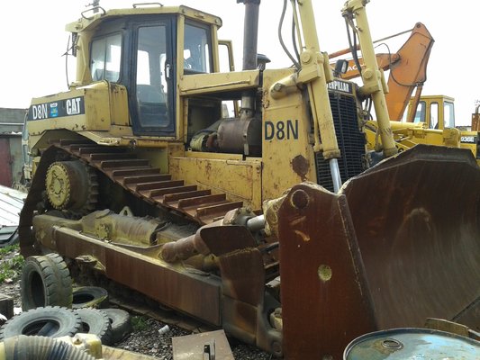 CAT D8 Used Caterpillar Bulldozer With Ripper 40 Ton / Original Painting