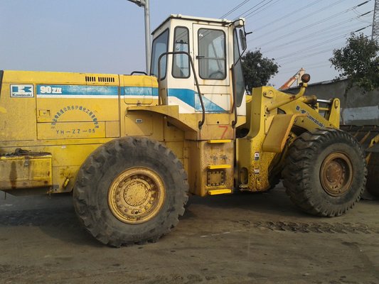 3.3cbm Used Kawasaki 90ZIV-2 Used Wheel Loader 21890kg 17952 Hours