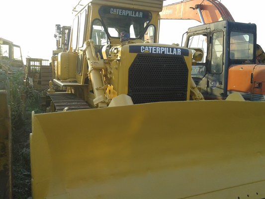 Used old caterpillar bulldozer D7G year 1995 with ripper 11905 hours