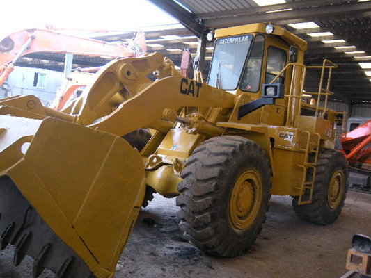 Used Caterpillar Wheel Loader Machine 966E  3.1cbm Capacity CAT 3306 Engine