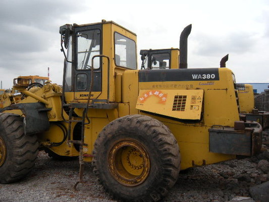 3.1cbm Used Wheel Loader Komatsu WA380-3  , Second Hand Wheel Loaders