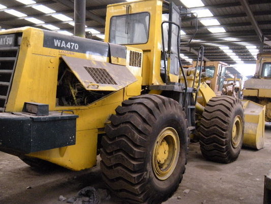 WA470-3 Used Komatsu Loader 21610kg 5503 hours 4.2cbm capacity