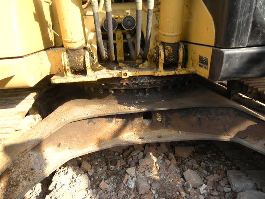 used Caterpillar 312C excavator 0.7cbm capacity year 2005 CAT 312