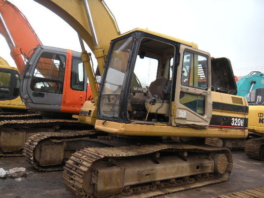 used Caterpillar 320B excavator year 2003 used 5811 hours 1.0cbm
