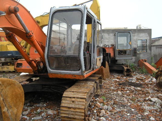 Hitachi EX120-1 Used Excavating Equipment 0.6cbm Capacity New Painting