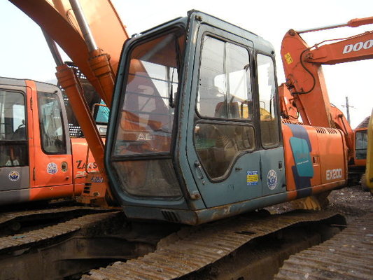 Second Hand Construction Machinery Hitachi EX200-3 , Used Crawler Excavator