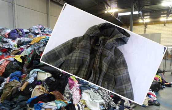 Customized Outdoor Second Hand Winter Jacket Used Clothing / Second Hand Clothes