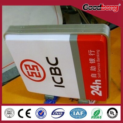 outdoor vacuum forming acrylic illuminated advertising bank light box