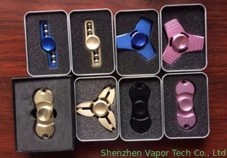 China new arrival mix models Hand Spinner brass Aluminum Alloy triangle Fingertip Gyro Fidget Spinner Toys With Retail package supplier