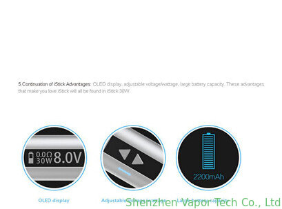 hot new products for 2015 istick 300w mod best quality & cheapest eleaf istick 30w mod big stock supplier