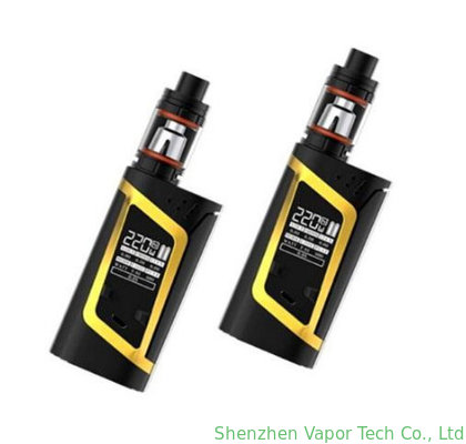 Original SMOK Alien 220W Kit Dual 18650 Battery Box Mod 510 Thread Black Red Gold Color Starter Kit supplier