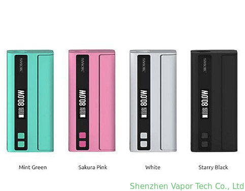 Original Smok Quantum 80W TC Box Mod Over-The-Air OTA Technology Convenient Wireless Firmware Upgrade Trigger Style Fire supplier