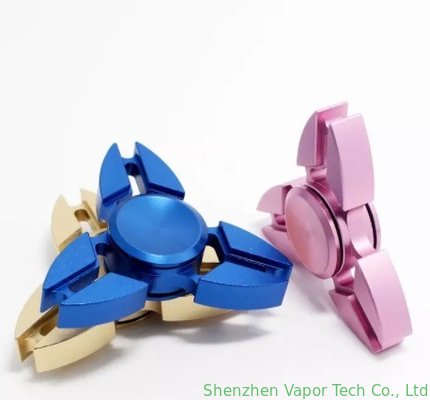 new arrival mix models Hand Spinner brass Aluminum Alloy triangle Fingertip Gyro Fidget Spinner Toys With Retail package supplier
