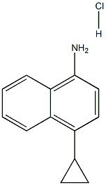 China 4-Cyclopropyl-1-naphthalenamine hydrochloride (1:1)(Lesinuard intermediate) manufacturer