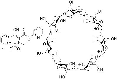 China Piroxicam-beta-cyclodextrin complex[96684-39-8] manufacturer