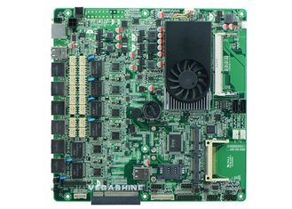 China Onboard Intel® 1037U CPU Firewall appliance Motherboard With 6 gigabit  LAN supplier