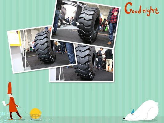 Off Road Light Truck Tires 15.5-25 16PR 24mm Pattern Depth Compact Tractor Tires