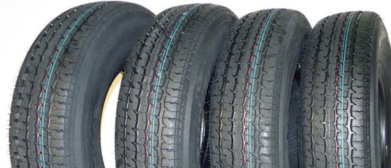 13 inch Trailer Tire ST175/80R13 , Solid Radial Ply Tyres 350 Inflation Pressure