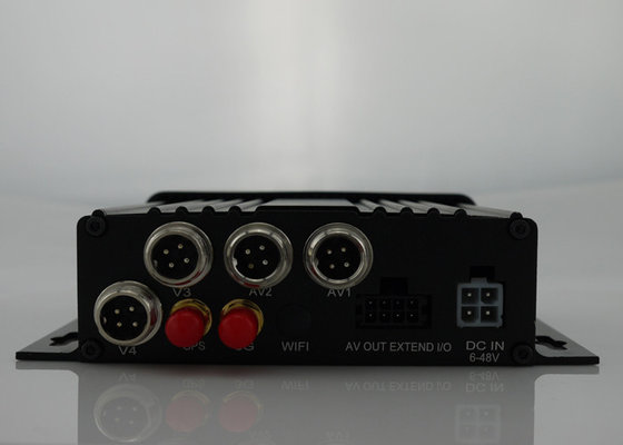 Professional GPS 3G Mobile DVR 4 Video 2 Input , CCTV Mobile DVR