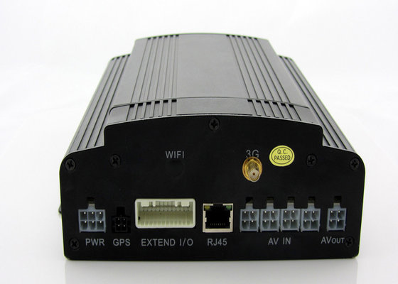 Professional GPS HDD SD Card Mobile DVR Realtime tracking D1 / 2CIF Resolution