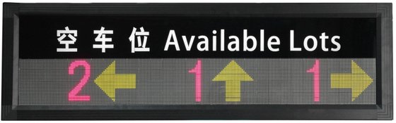 Digital Parking LED Display Triple Direction for Car park Guidance System