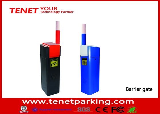Heavy duty metal electronic barrier gates red and blue AC 220V