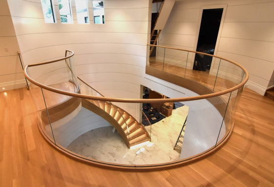Curved Staircase Guangzhou Manufacturer Large Project in Australia Sydney