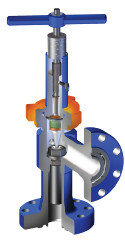 Adjustable Choke 2-9/16" 5000 PSI, Angle Type H2 Style, c/w 2" Orifice PSL3 PR2 U EE API6A