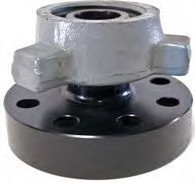 Weco Adapter Flange, 2-1/16" 5000PSI x 2" Fig 1502 Male (Nut Half), API6A