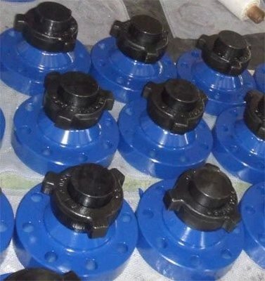 WECO FLANGE 4 1/16” 10K(10000psi) BX155 X WECO 2 "FIG. 1502 BOX COMPL. PLUG WIRE. 1/2" NPT