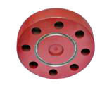 1-13/16 10M blind flange with a 9/16 auto clave tap in center, API6A