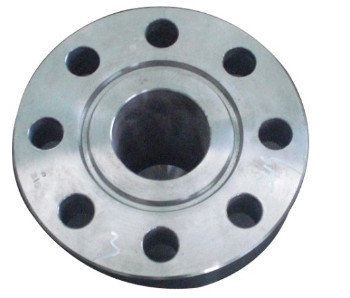 Weld Neck Flange 4-1/16" 5000psi J PREP x 11 inch OAL, 4130 Alloy Steel, API 6A 75K