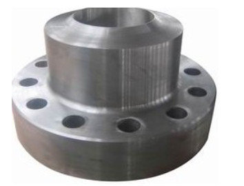 Weld Neck Flange 11" 5000psi x 10 inch OAL, 4130 Alloy Steel, VigorPetro.