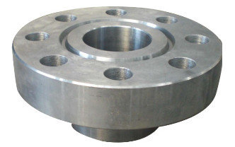 Weld Neck Flange 2-1/16" 5000psi x 6 inch OAL, 4130 Alloy, API 6A 75K