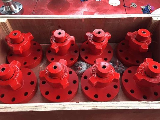 3”x 3000 APISTD RTJ Flange with 2” Male Weco quick union, Fig 1502 10000WP, With 1/2” NPT