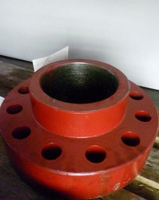 Adapter Flange13 5/8" 5000Psi x 13 3/8" BTC Box Material AISI4130 API6A Overall Length 8"